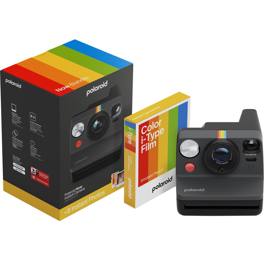 Polaroid Now Gen 3 Everything Box - Svart | I lager | Billig