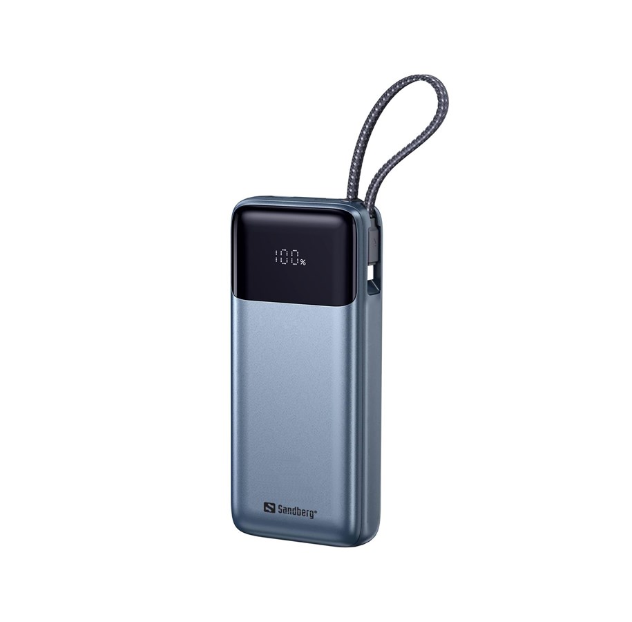 Sandberg All-in1 Powerbank 20000 PD67W - 20000 mAh | I lager | Billig