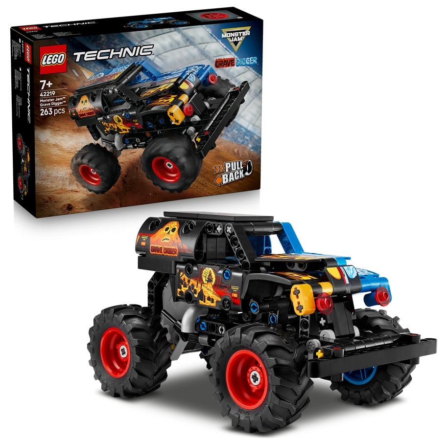 LEGO Technic 42219 Monster Jam™ Grave Digger™ eld och is | I lager