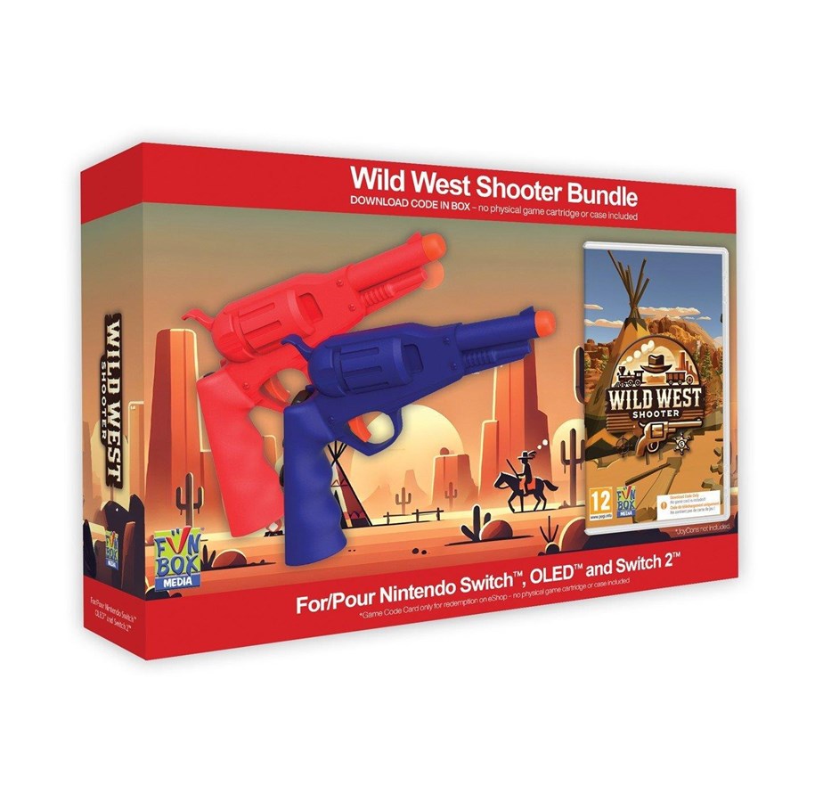 Wild West Shooter Game -Twin Wild West Shooter Revolvers Bundle (Code ...