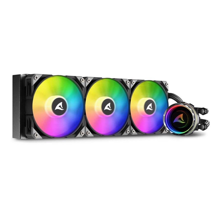 Sharkoon S90 RGB - processor liquid cooling system - all-in-one - CPU ...