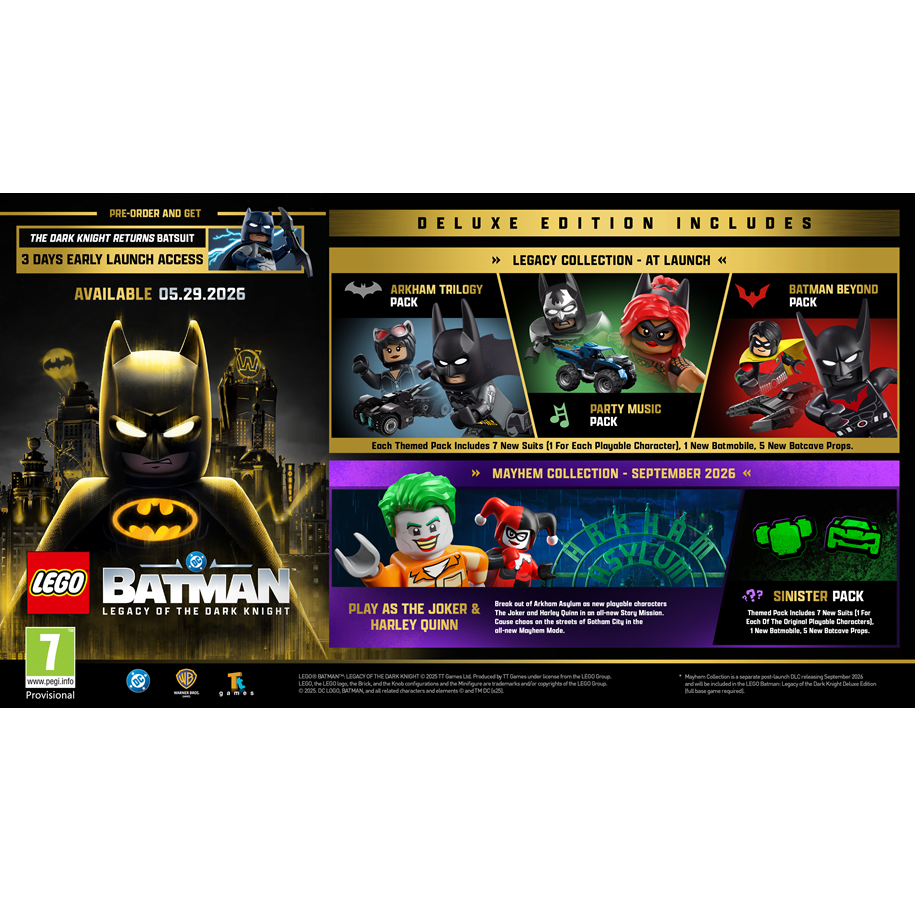 LEGO Batman: Legacy of the Dark Knight (Deluxe Edition) - Nintendo ...