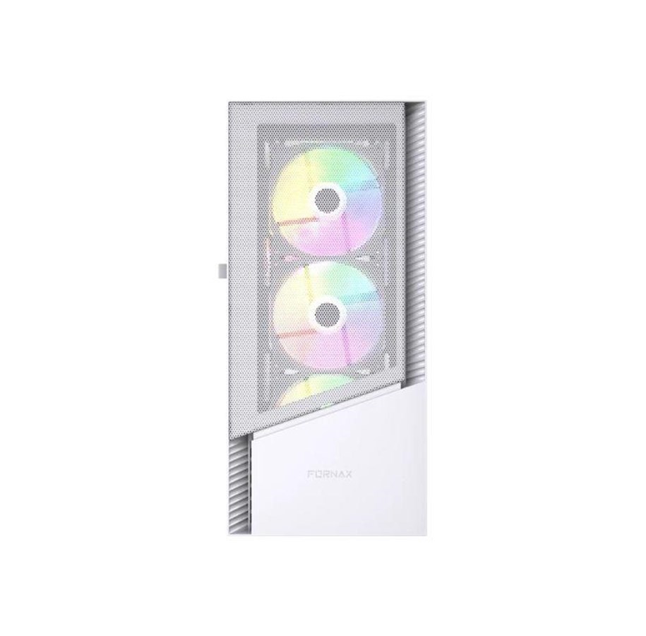 Gembird Fornax 4300 - compact case - ATX - Chassi - Tower - Vit