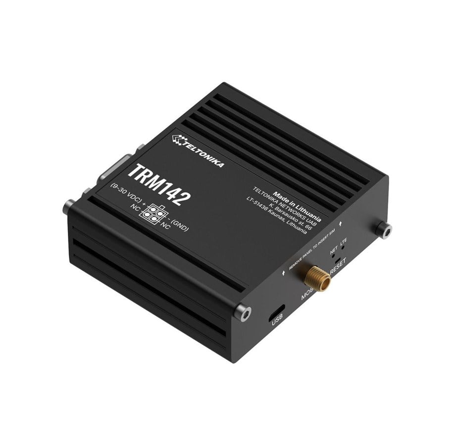 Teltonika TRM142 - wireless router - WWAN - LTE - 4G 3G 2G - DIN rail ...